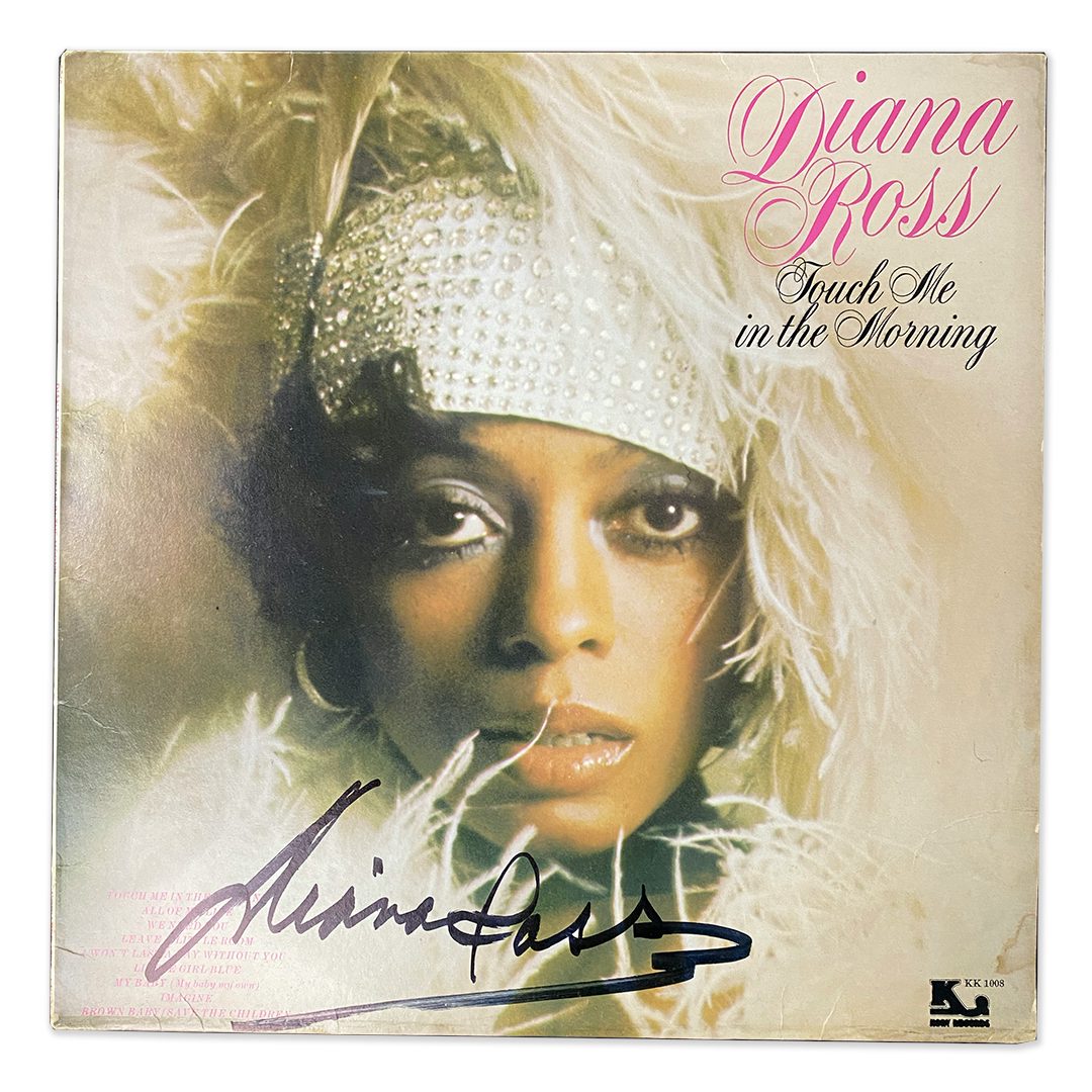 Diana Ross AUTOGRAPHED LIMITED "Touch Me In The Morning" LP (Vinyl)