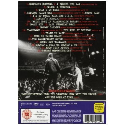 The Clash Live: Revolution Rock DVD