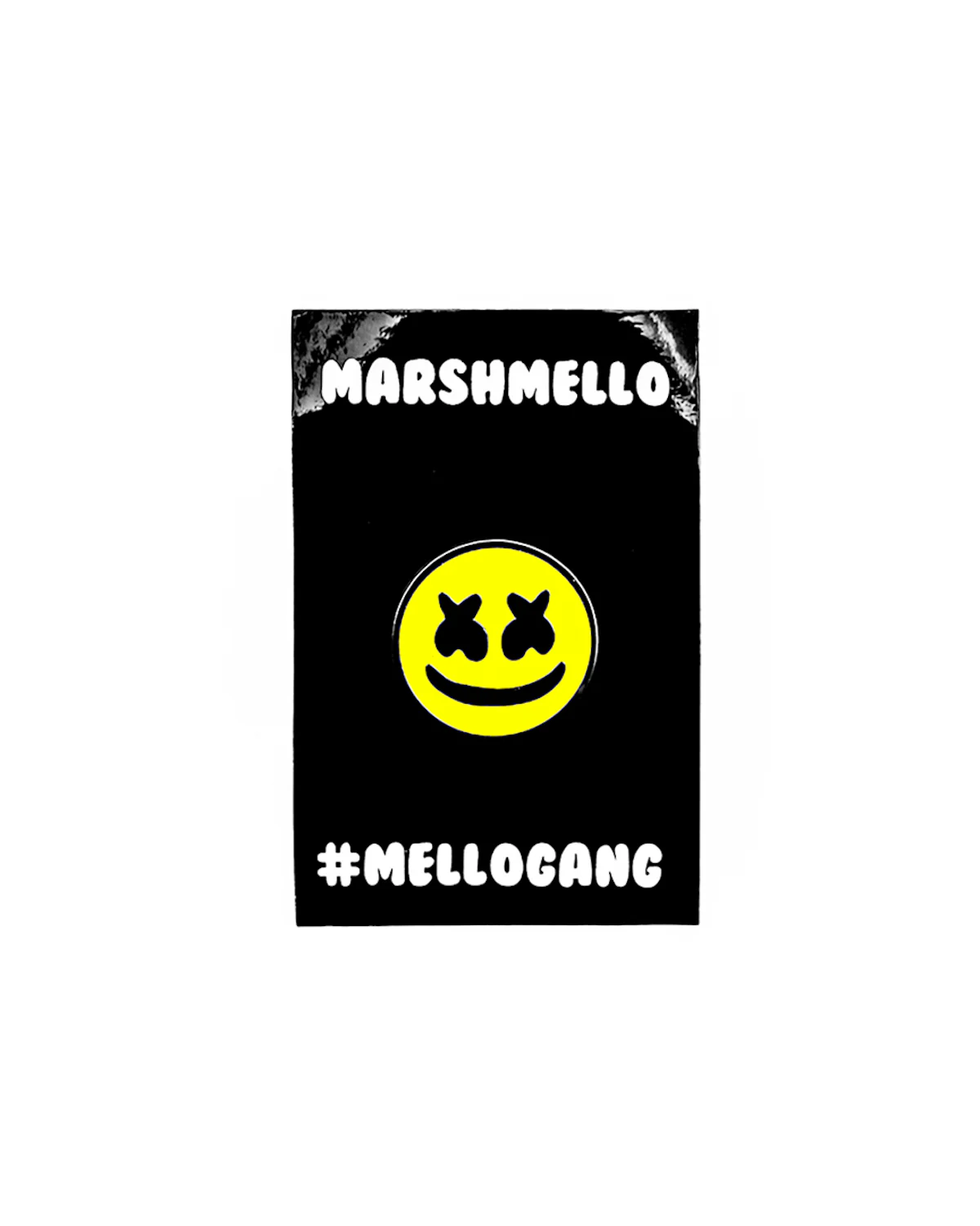 Marshmello Smiley Pin