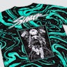 SLANDER SPACEMAN JERSEY - TEAL/BLACK MARBLE