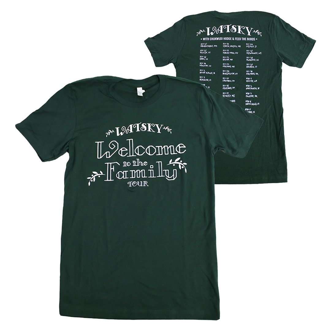 Watsky Welcome To The Family Tour Tee