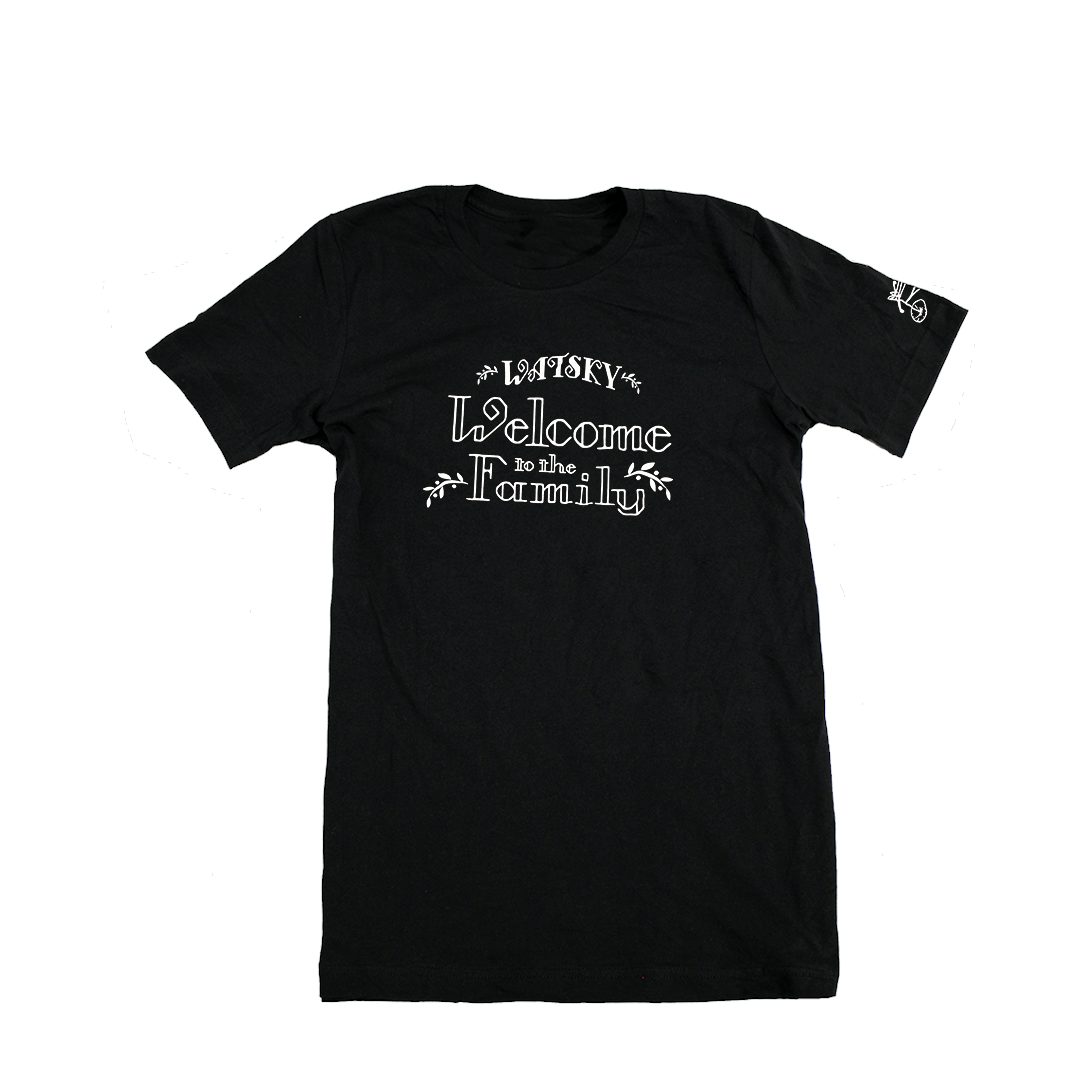 Watsky Welcome To The Family Tee (Black)
