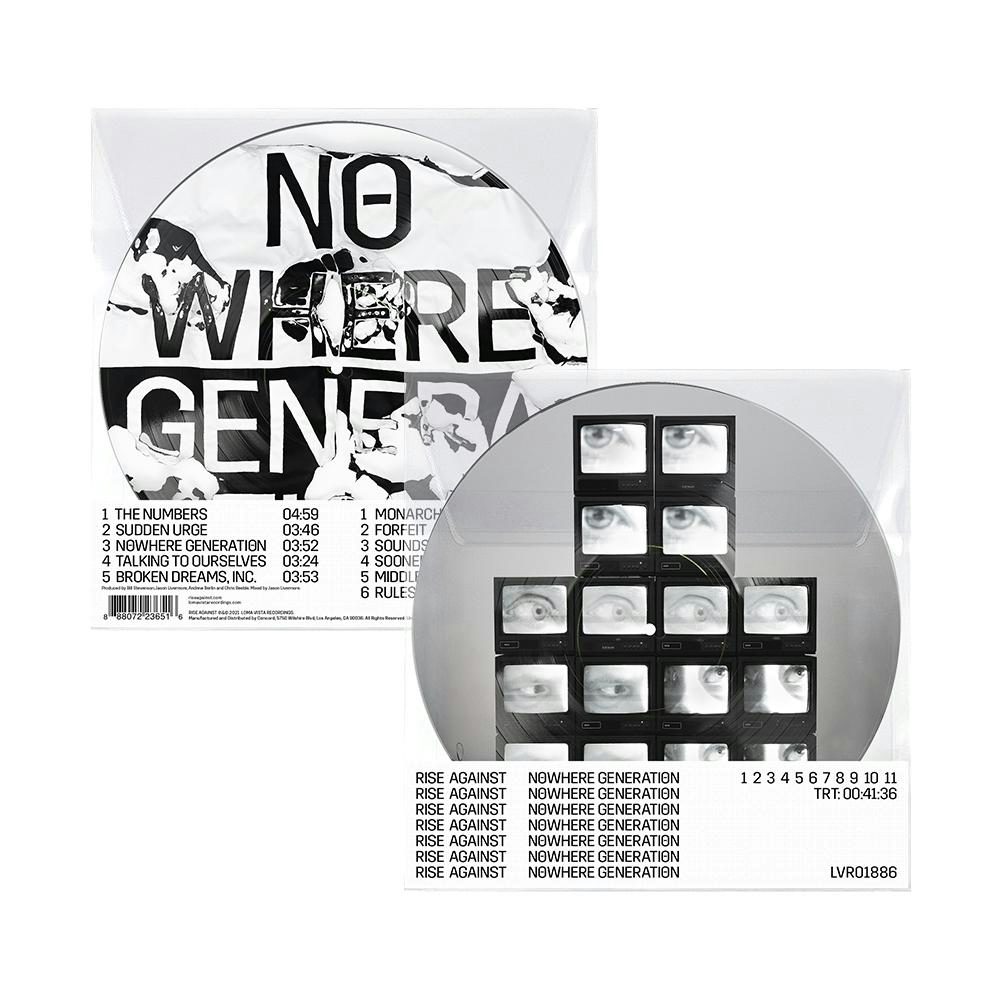 Rise Against Nowhere Generation Picture Disc Vinyl