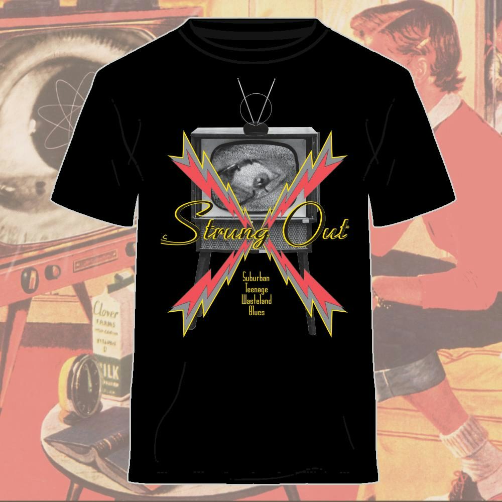Strung Out Suburban Teenage Wasteland Blues T-shirt