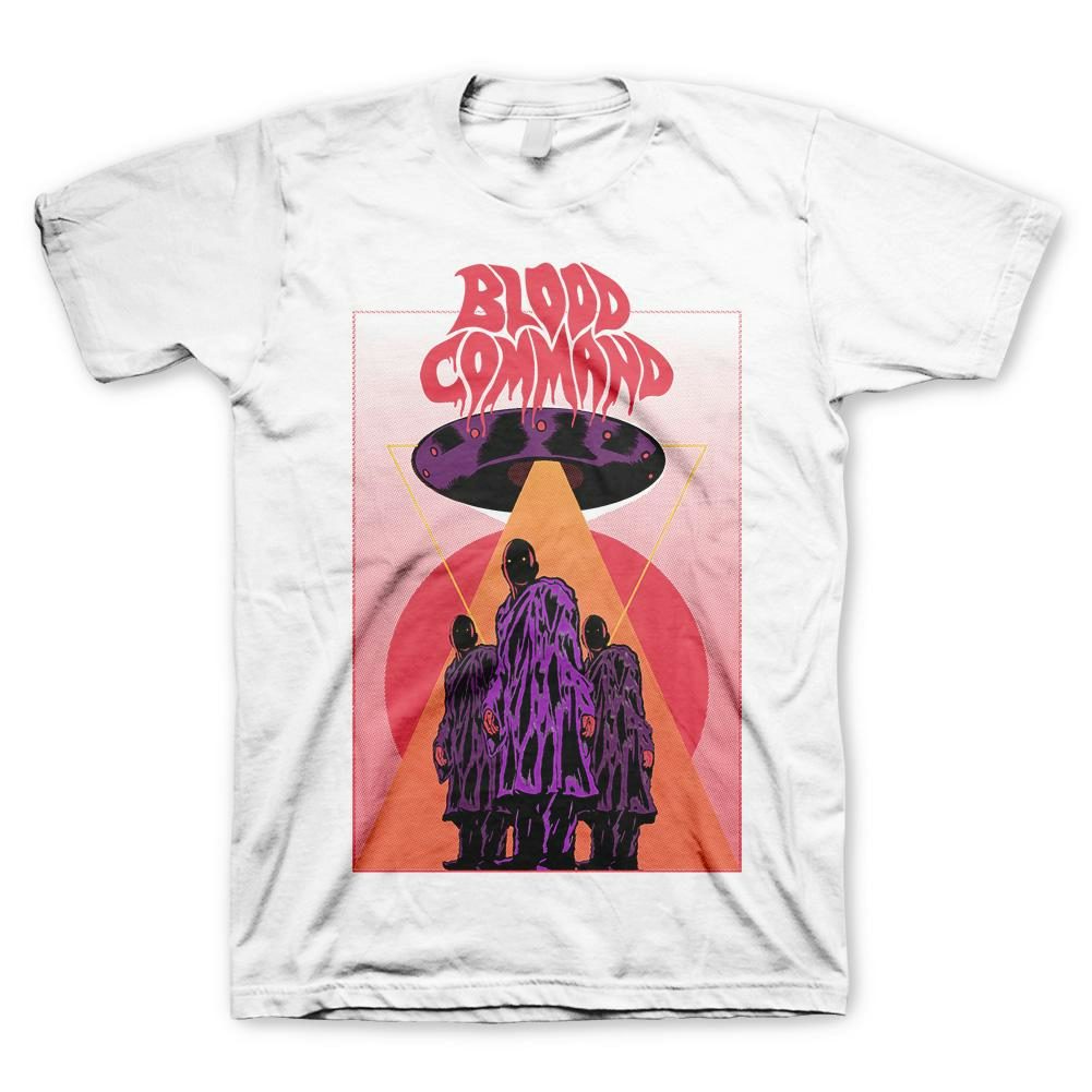 Blood Command Heavens Gate T-Shirt (White)