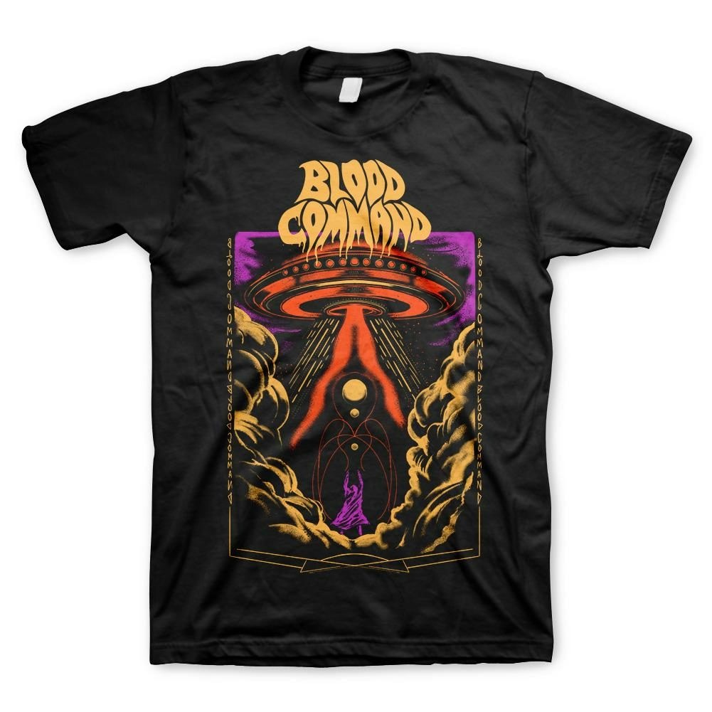 Blood Command UFO T-Shirt (Black)