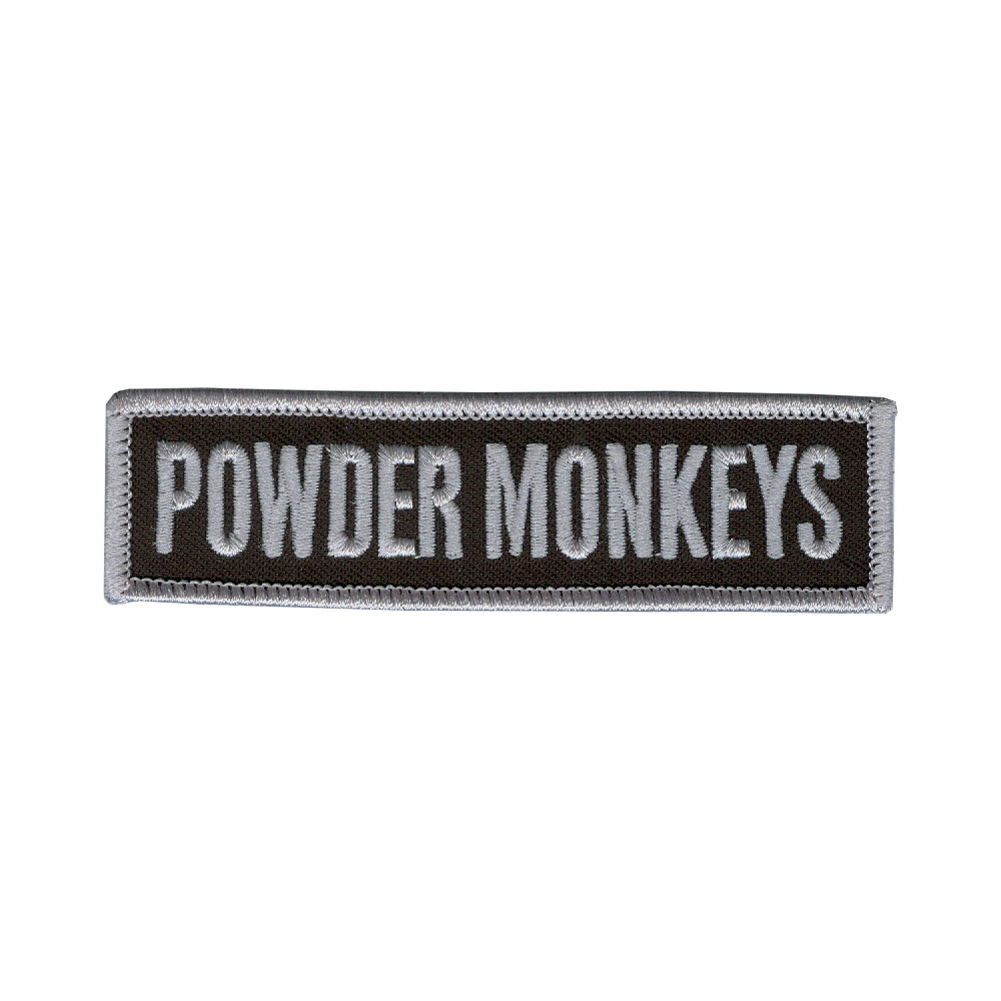 Powder Monkeys Logo Patch