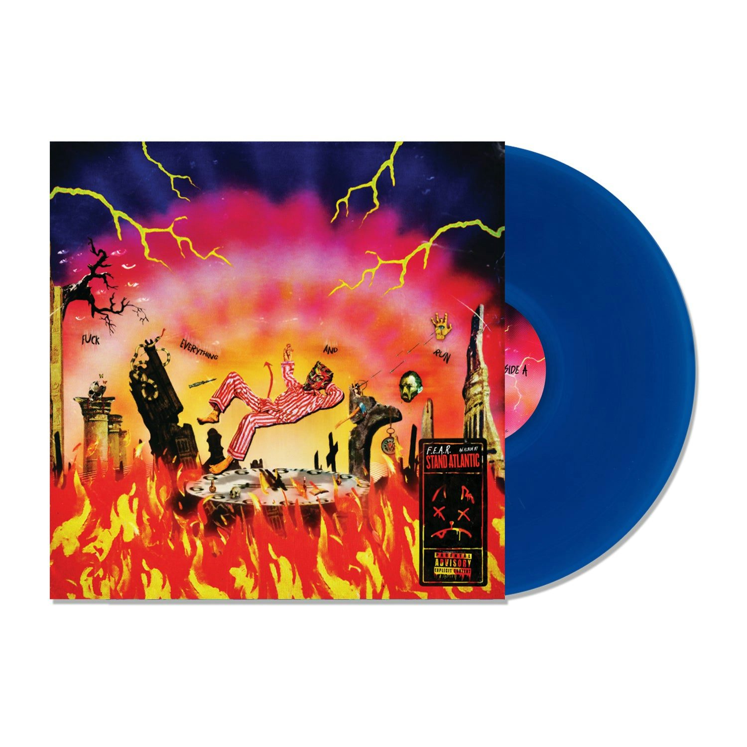 Stand Atlantic f.e.a.r LP (Blue) (Vinyl)