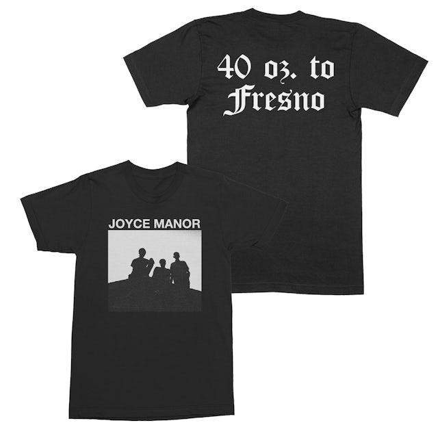 Joyce Manor 40 oz. To Fresno T-Shirt (Black)
