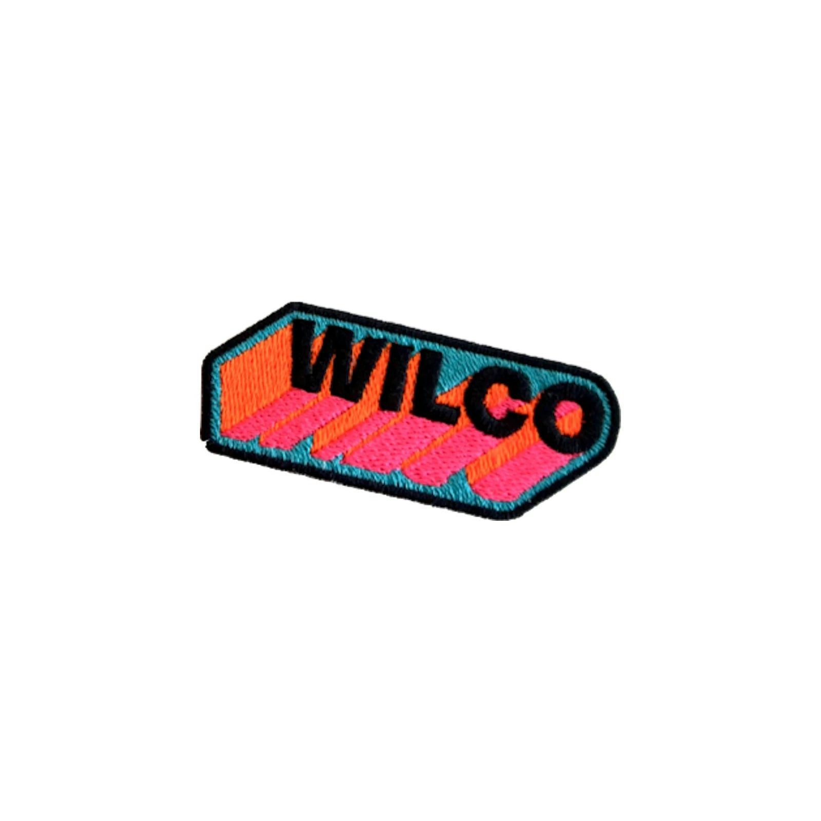 Wilco Shadow Logo Orange/Pink Patch
