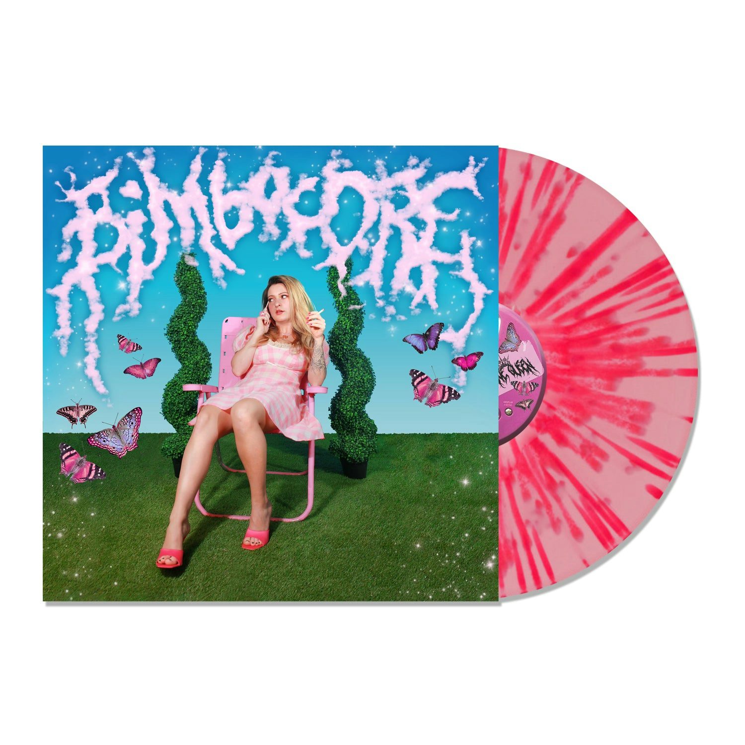 Scene Queen BIMBOCORE LP (Pink w/ Neon Splatter) (Vinyl)