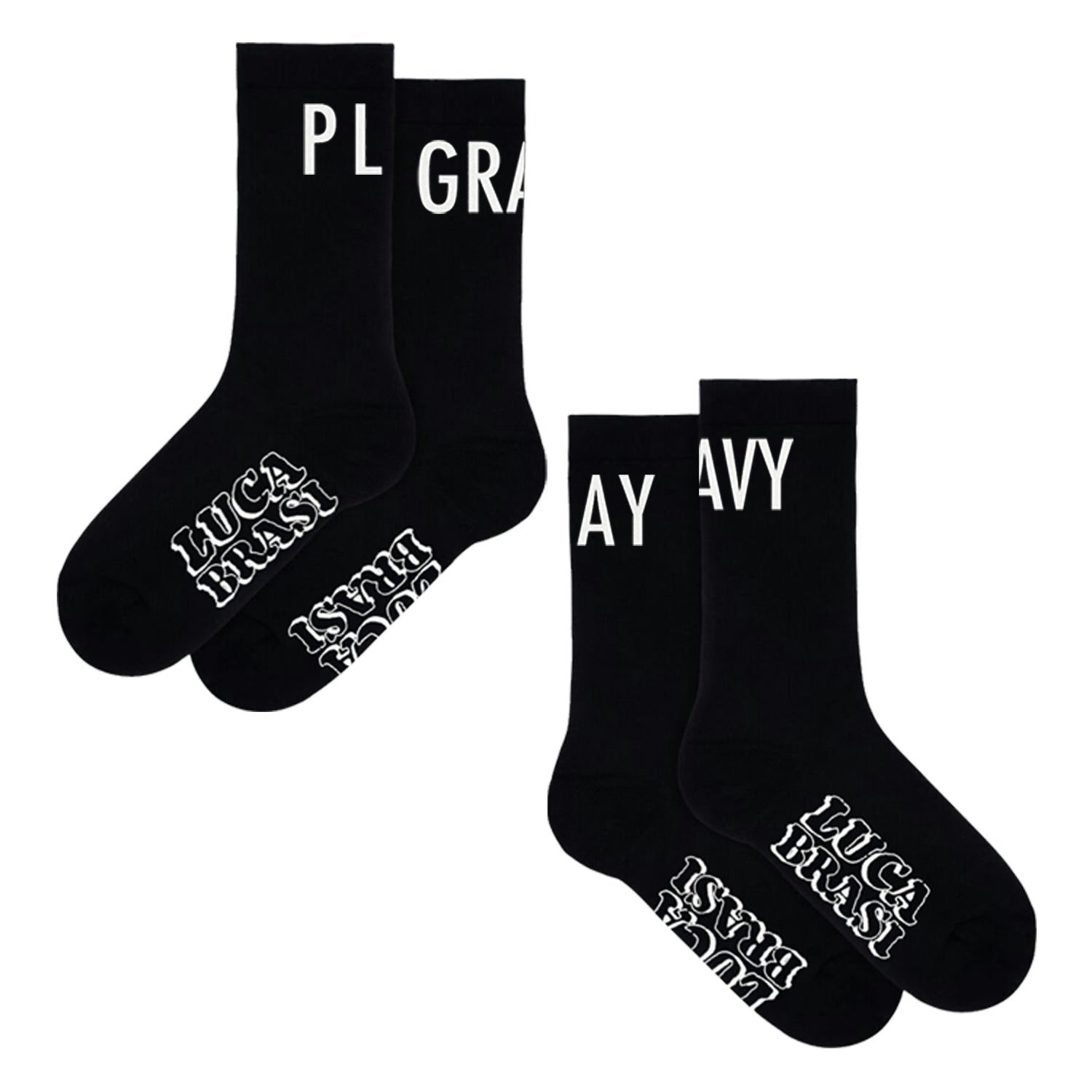 Luca Brasi Gravy Socks (Black)