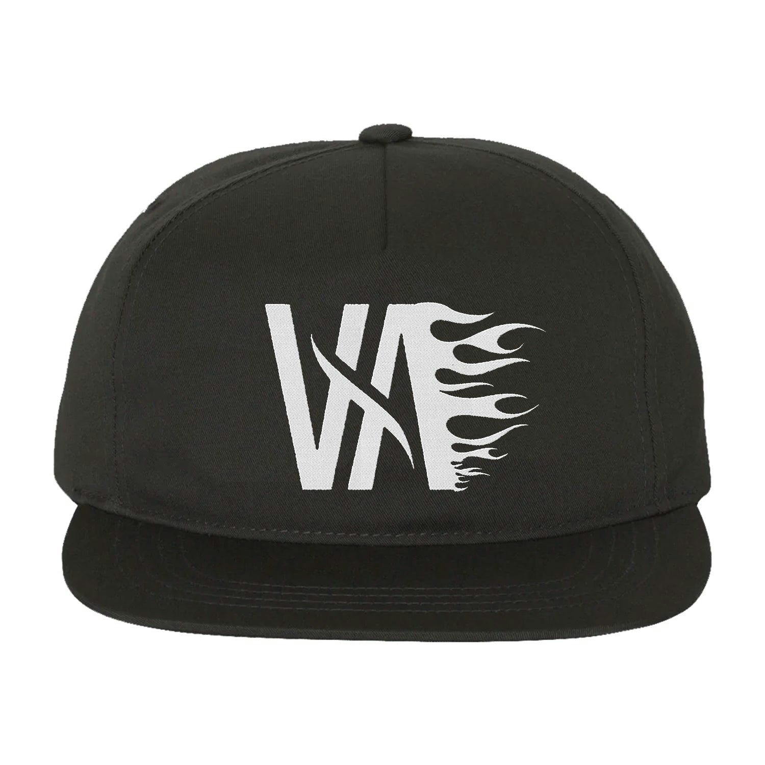 I Prevail VA Flames Logo Snapback Hat (Black)