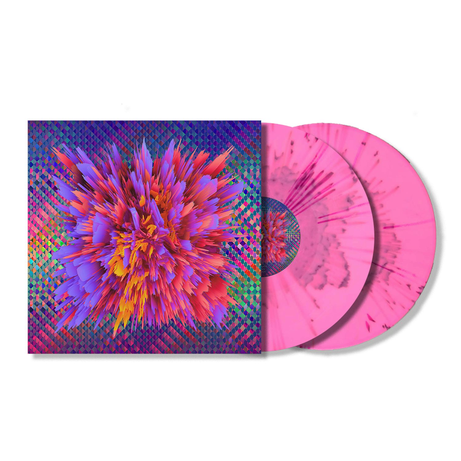 Opiuo A Shape of Sound 2LP (Limited Edition Vivid Pink Splatter Vinyl)
