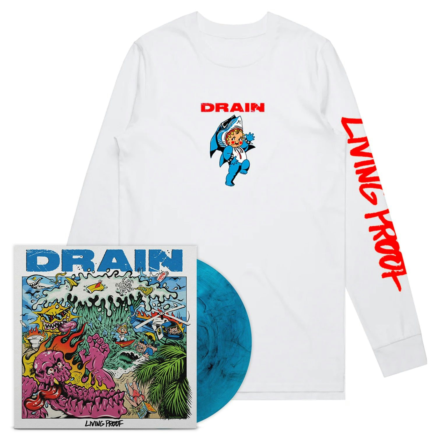 Drain Shirts, Drain Merch, Drain Hoodies, Drain Vinyl Records, Drain ...