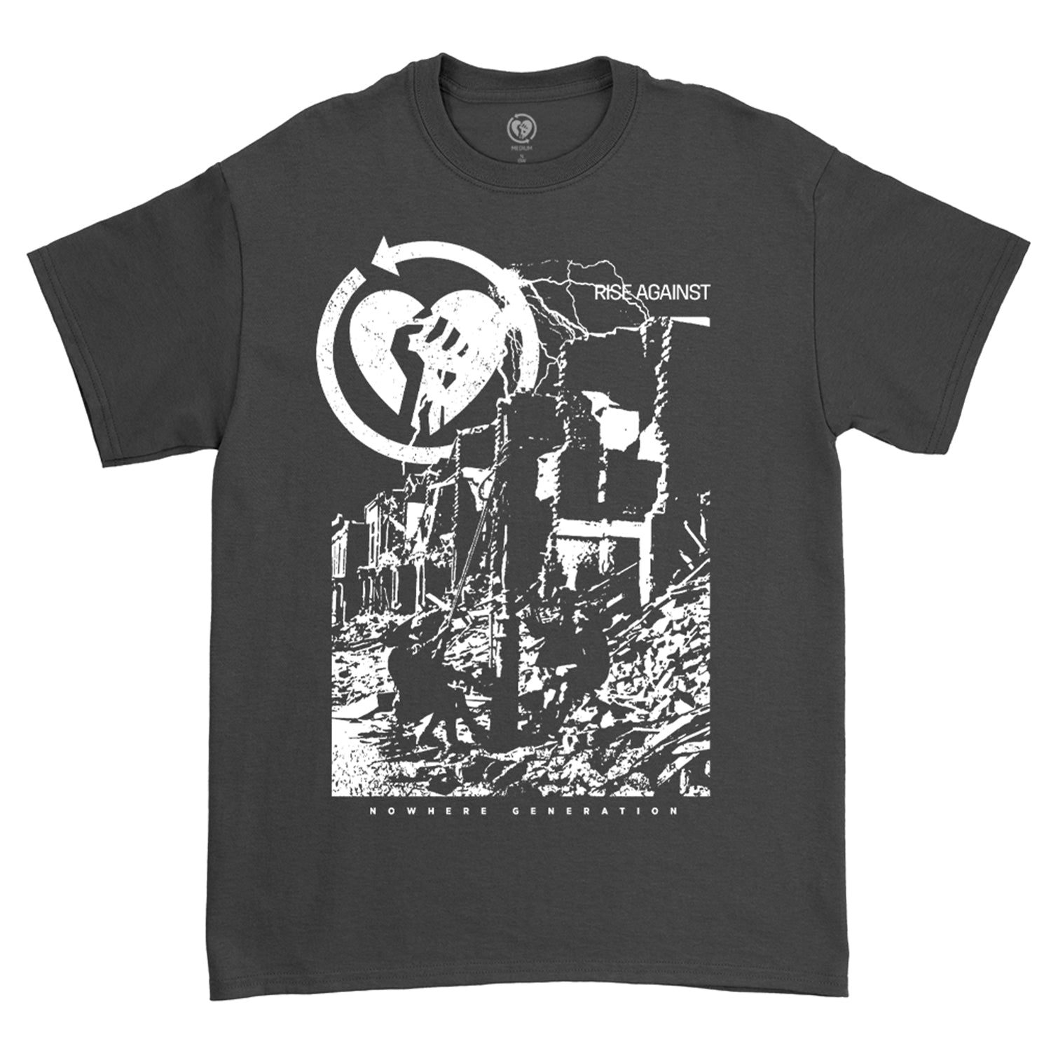 Rise Against NG Tear Down T-Shirt (Black)
