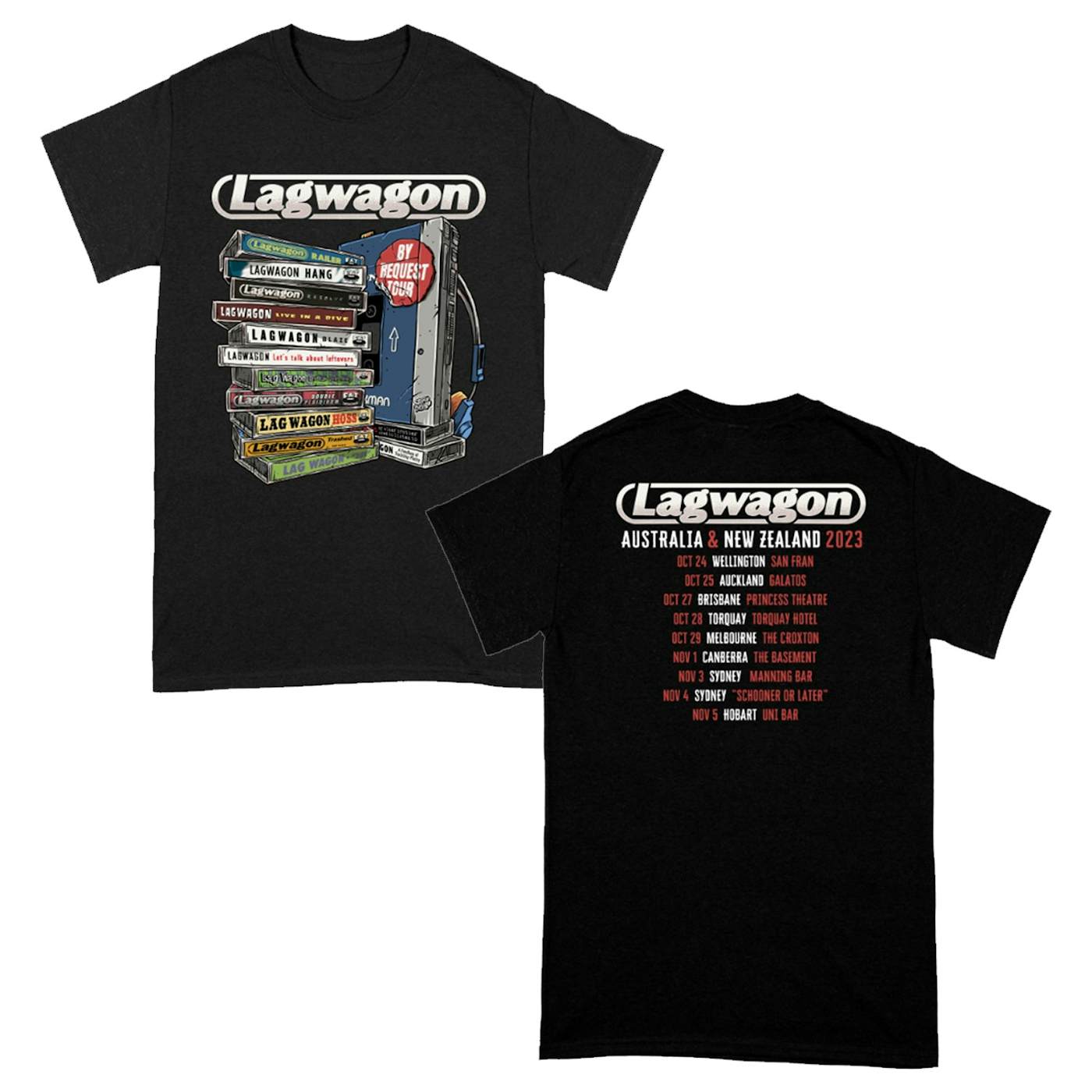 Lagwagon 2023 Tour Tee (Black)