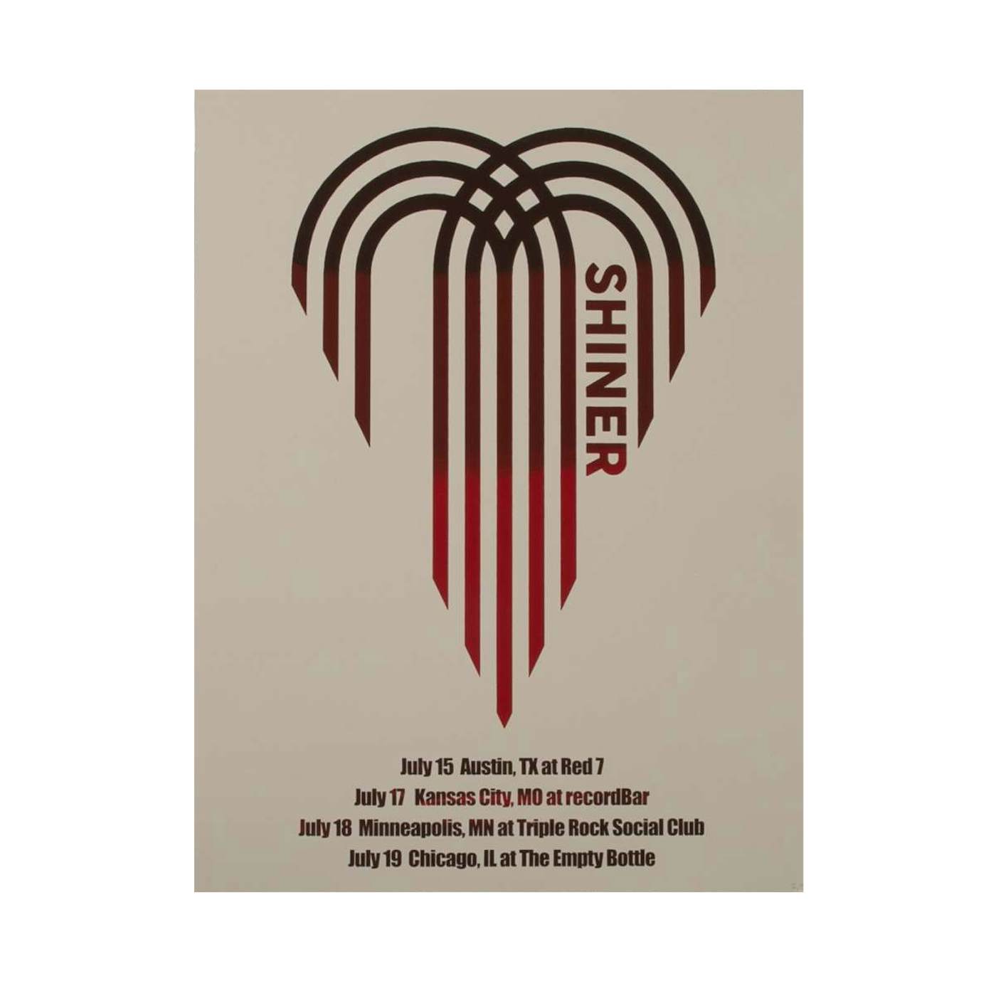 Shiner | 19X25 Fountain Tour Poster