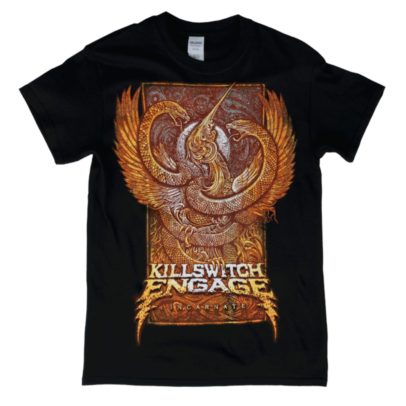 Killswitch Engage Vault | Incarnate T-Shirt w/ Red Back Logo