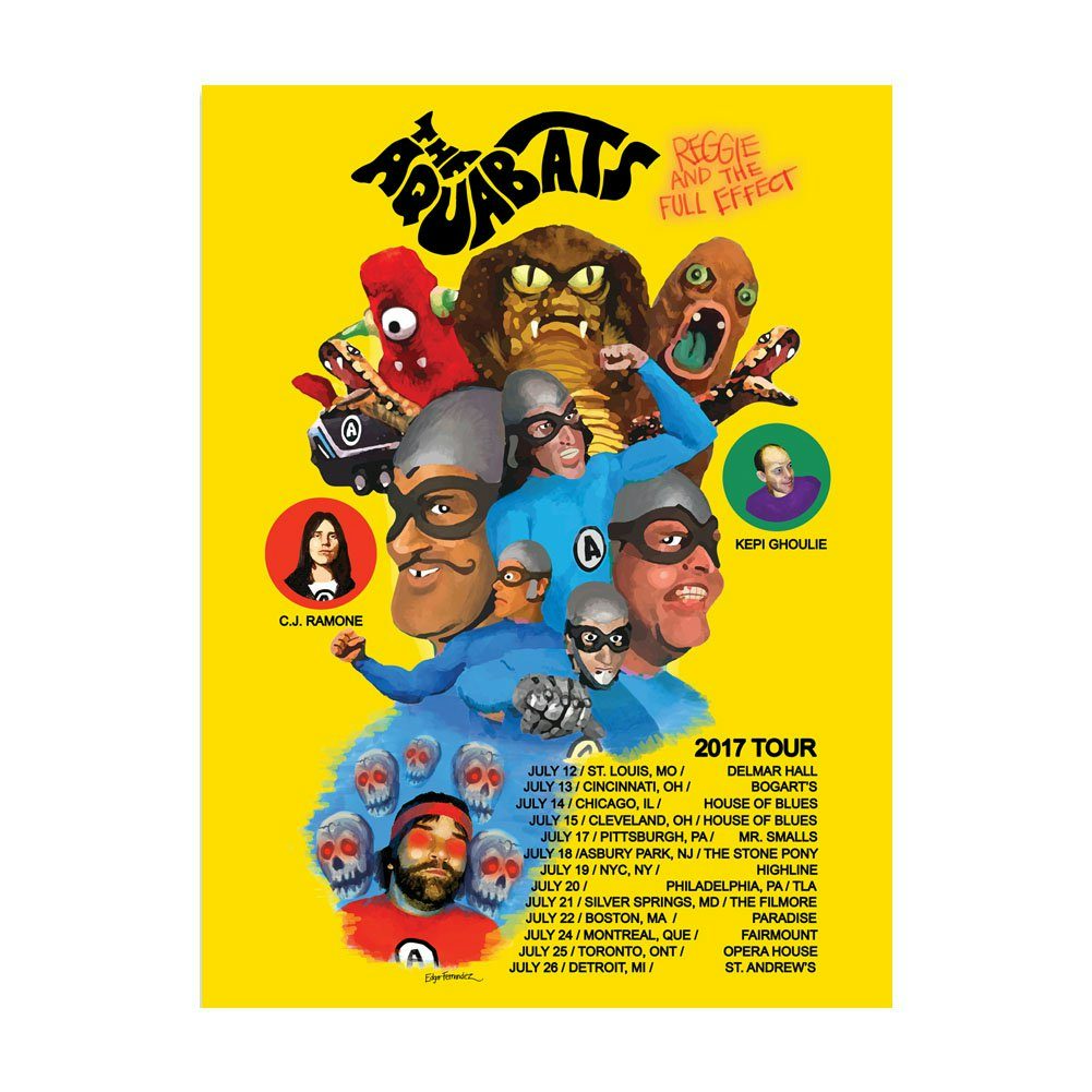 The Aquabats! 2017 Tour Poster