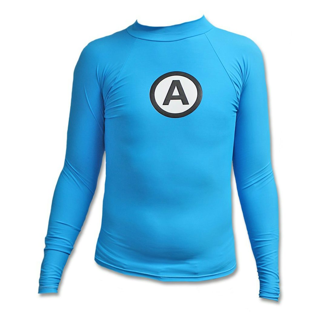 The Aquabats! Logo Rash Guard - Blue