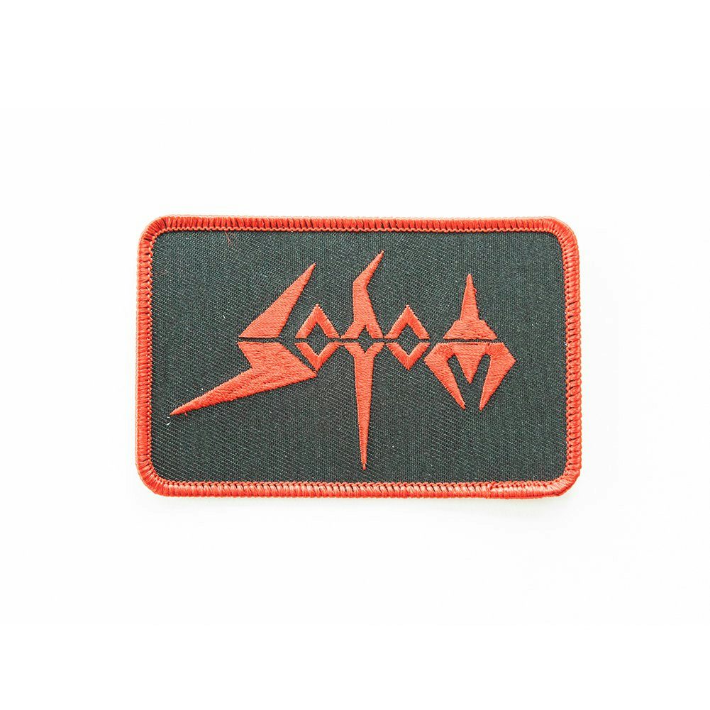 Sodom Red Logo Patch