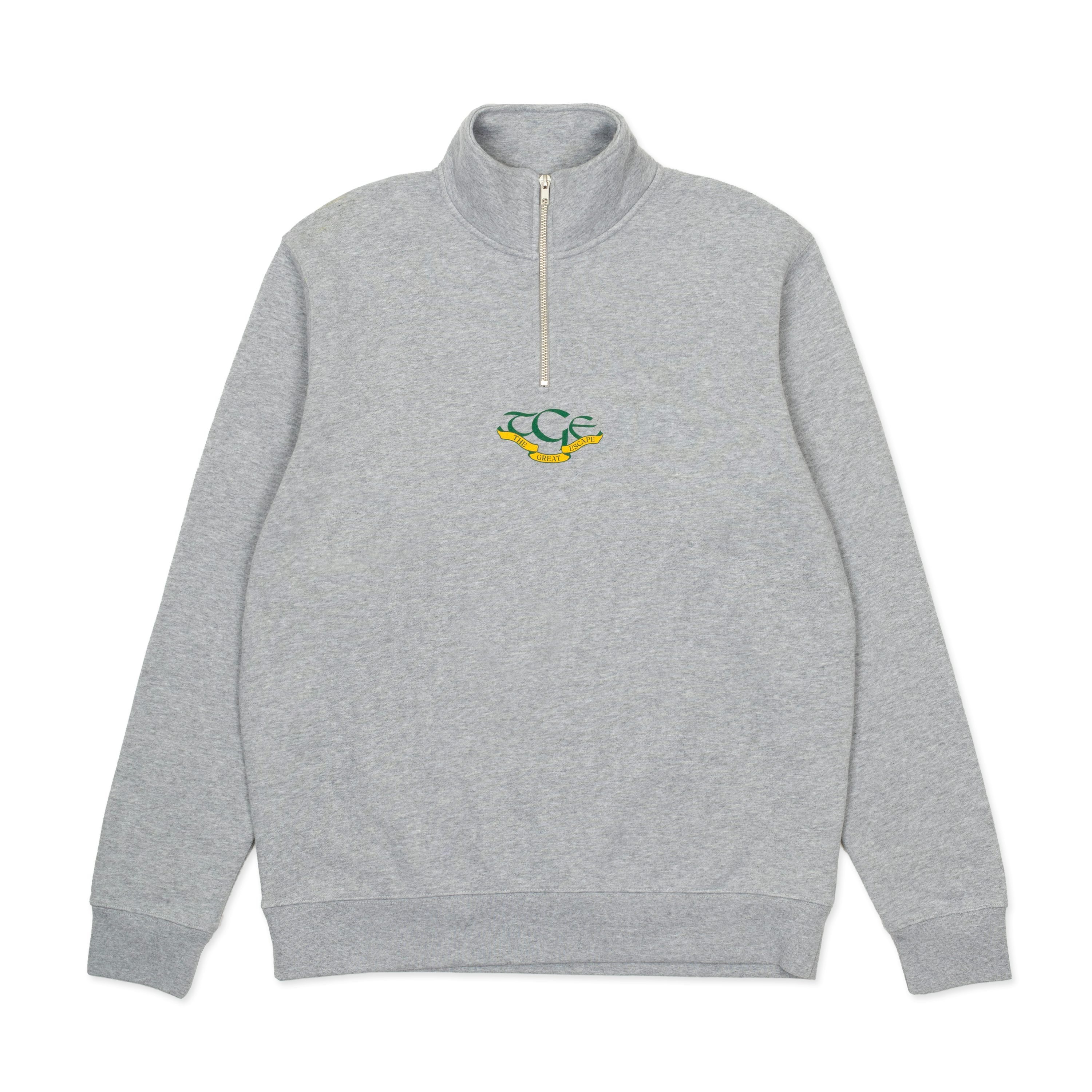 Larry June TGE GOLF Quarter Zip Sweater