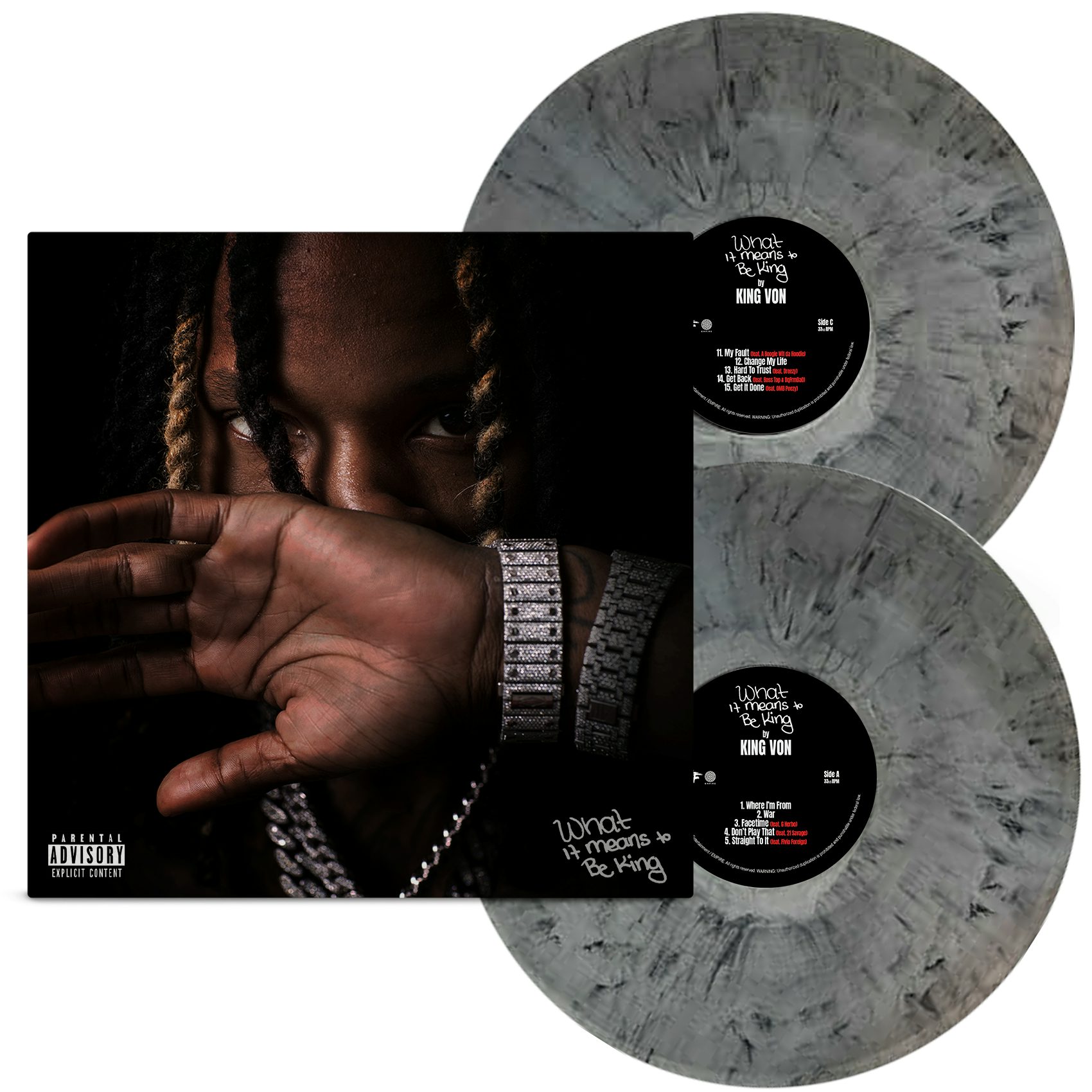 King Von Shirts, King Von Merch, King Von Hoodies, King Von Vinyl ...