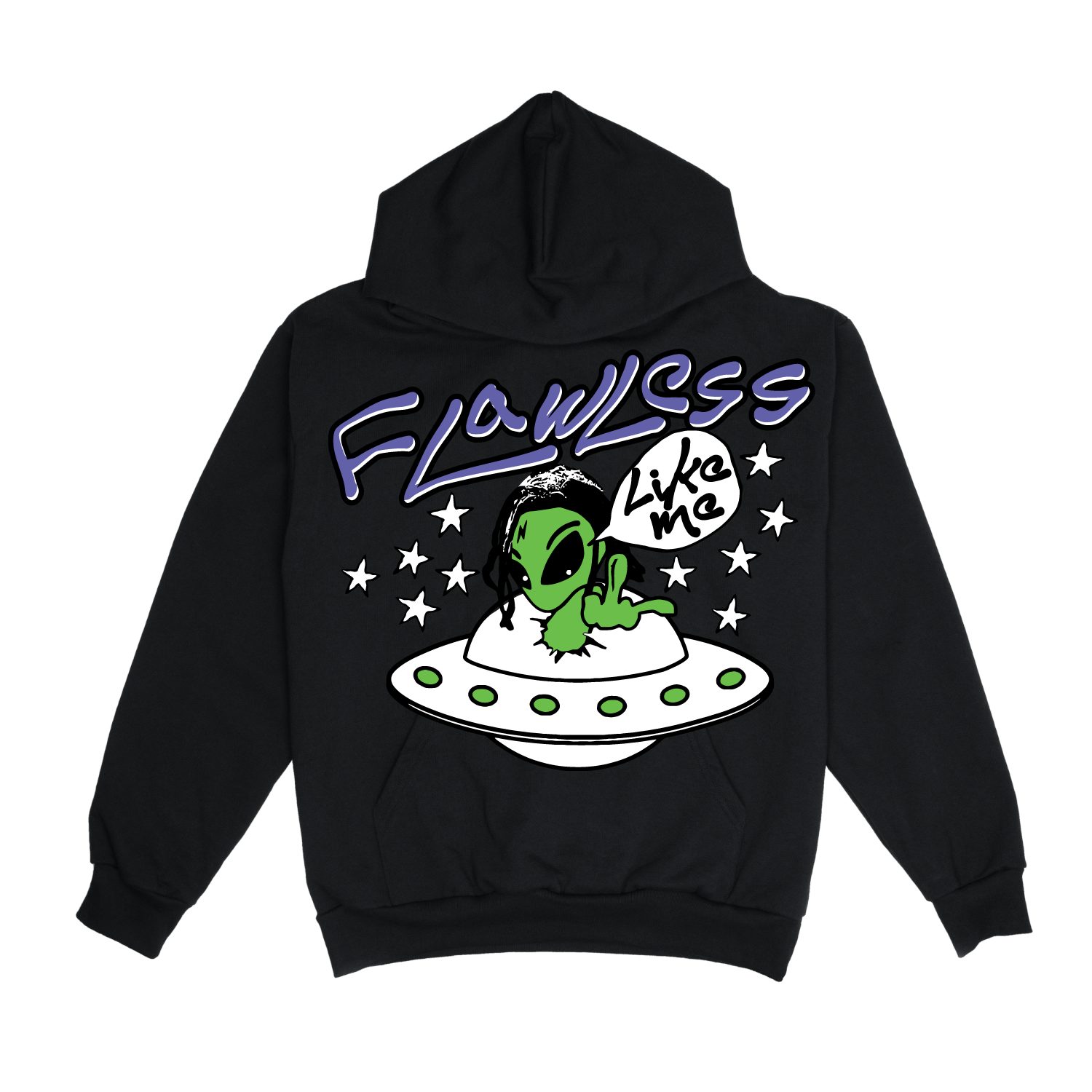 Flawless Lucki Flawless Alien Hoodie