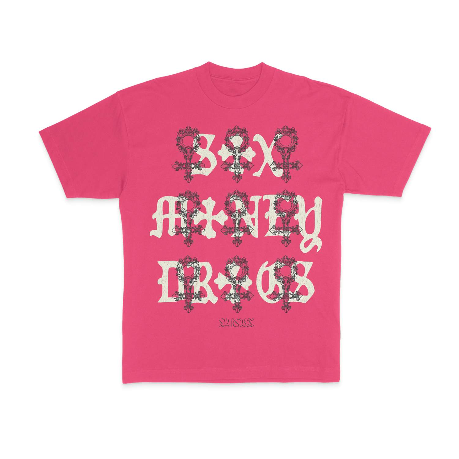 Flawless Lucki Repeating T-Shirt (Pink)