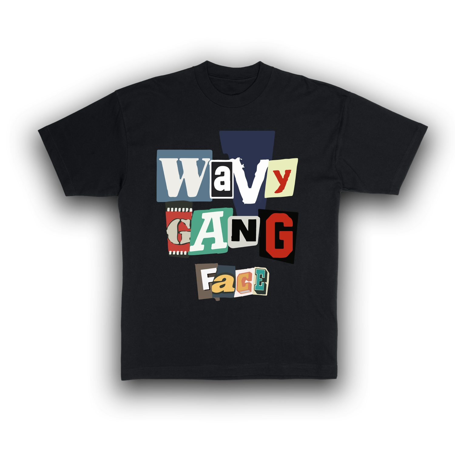 Babyface Ray Wavy Gang FACE T-Shirt (Black)