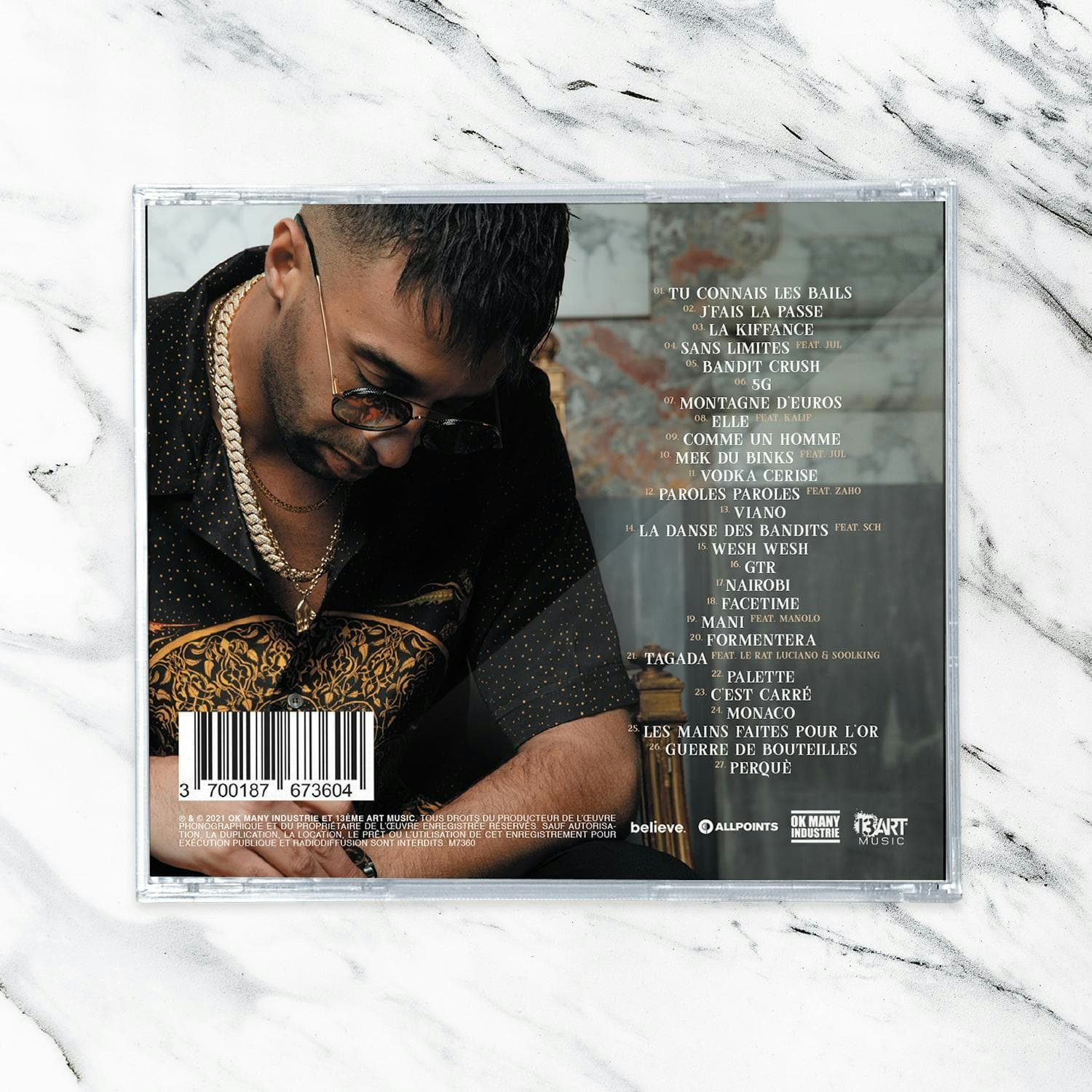 Naps / Les mains faites pour l'or - CD