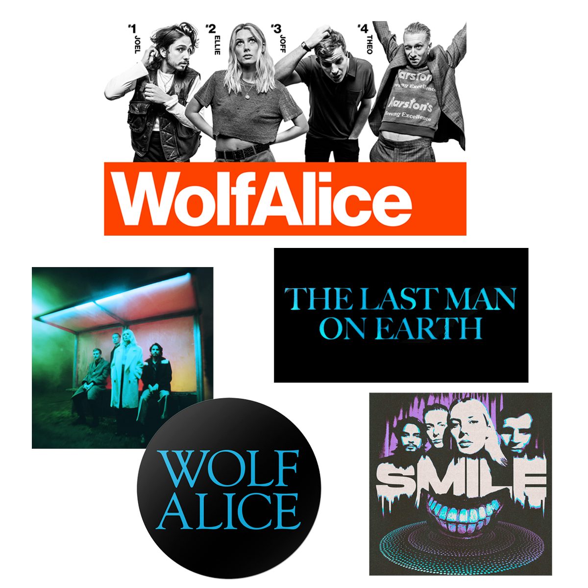 Wolf Alice STICKER SET
