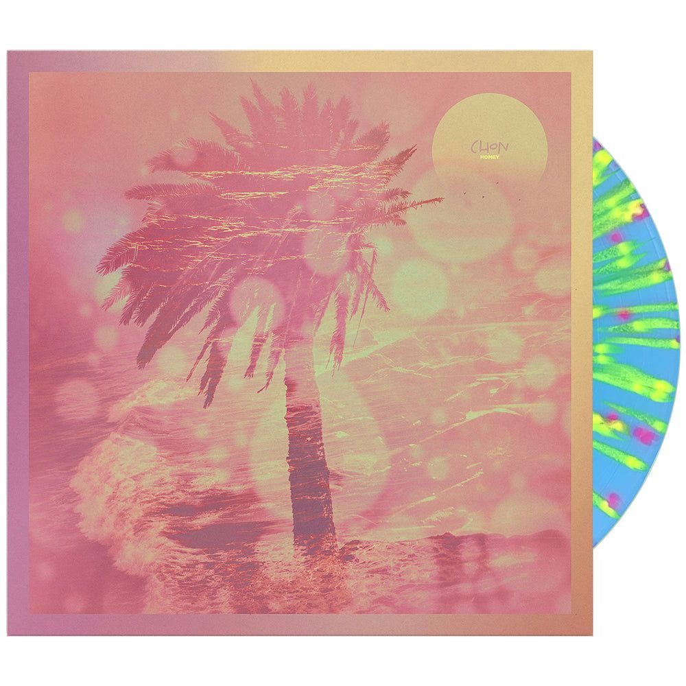 Chon 'Homey' Electric Blue w/ Black + Yellow + Violet Splatter Vinyl