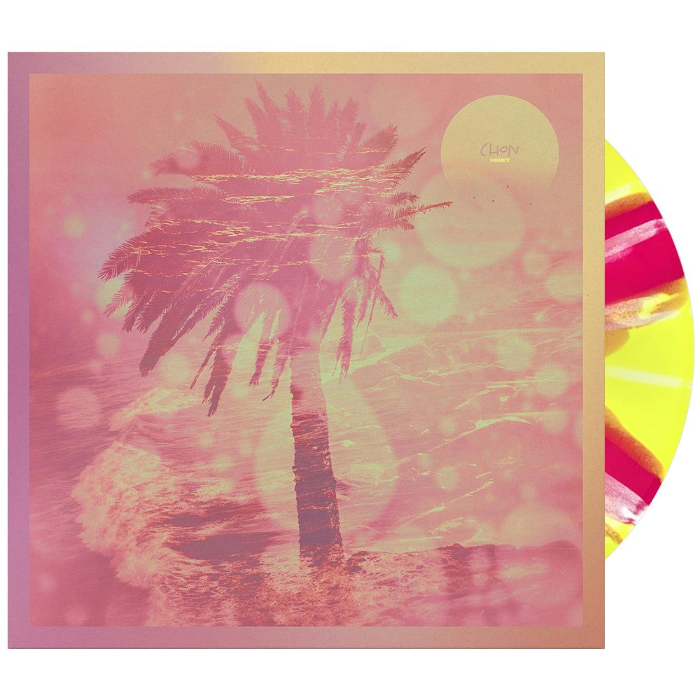 Chon 'Homey' Yellow + Light Hot Pink Cornetto w/ White Splatter Vinyl