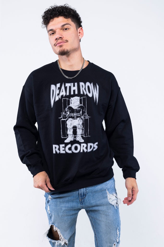 Snoop Dogg Death Row Records Logo Crewneck Sweatshirt