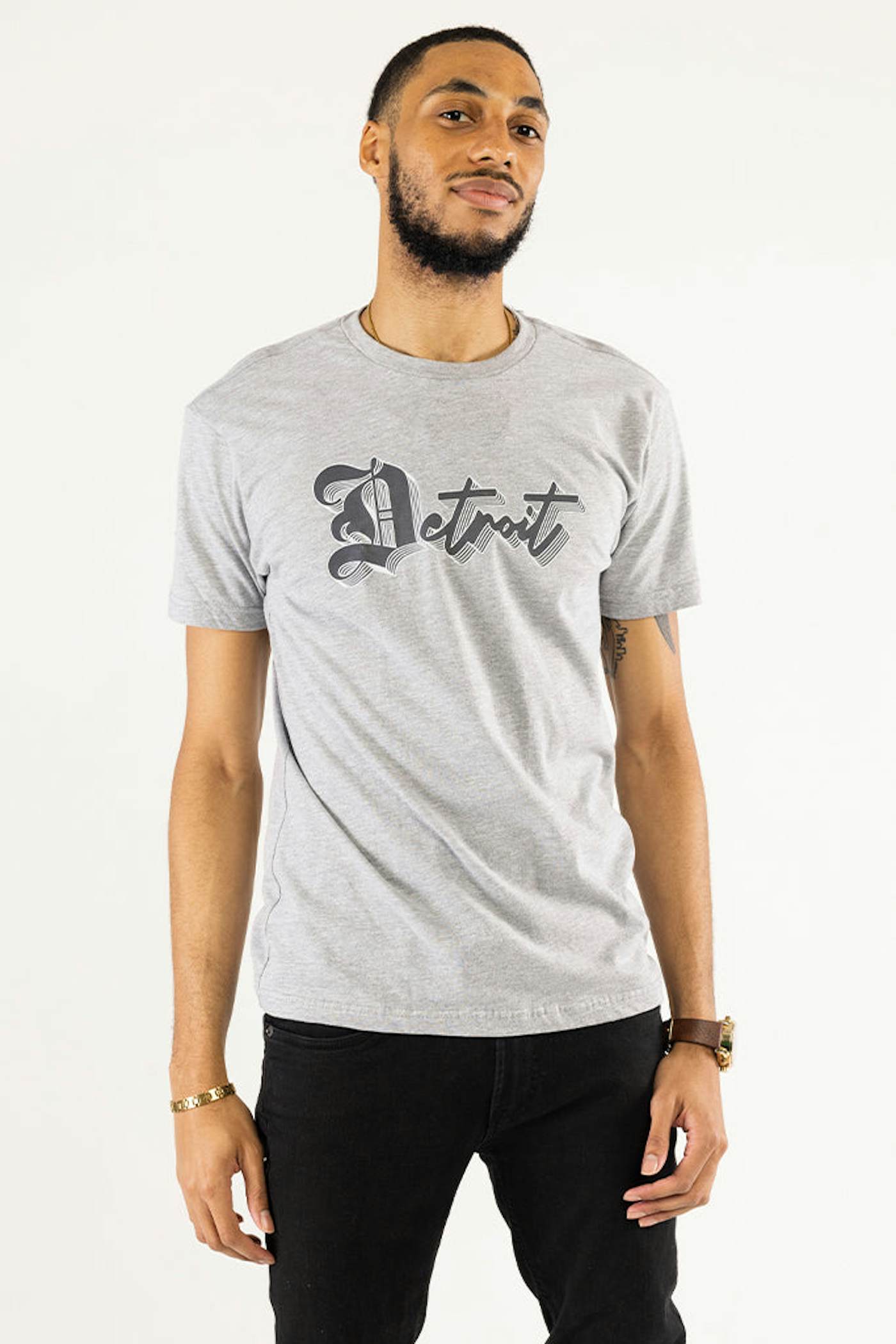 OKAYPLAYER Greetings from Detroit Logo T-Shirt