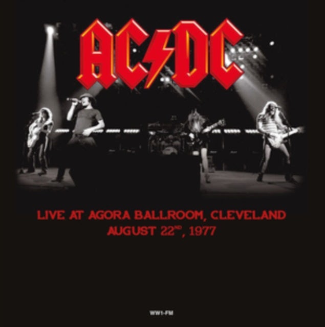 AC/DC LP Vinyl Record - Live In Cleveland August 22 19 77 (Orange Vinyl)