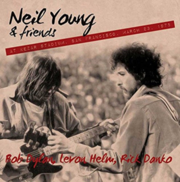 Neil Young And Friends - Bob Dylan, Levon Helm, Rick Danko CD - S.N.A.C.K Benefit, Kezar Stadium ...