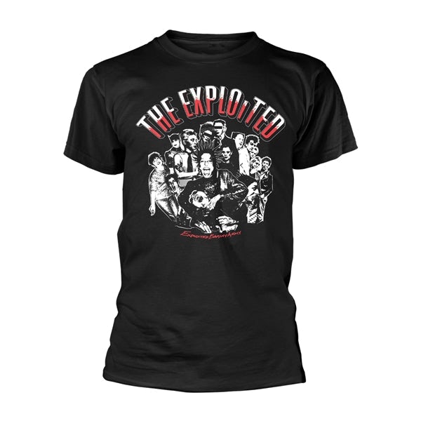 The Exploited T Shirt - Barmy Army (Black)