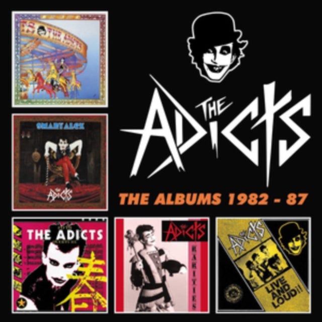 The Adicts CD - The Albums 1982-87