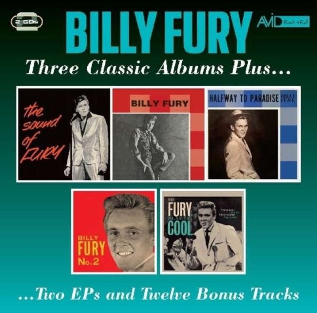 Billy Fury CD - Three Classic Albums Plus
