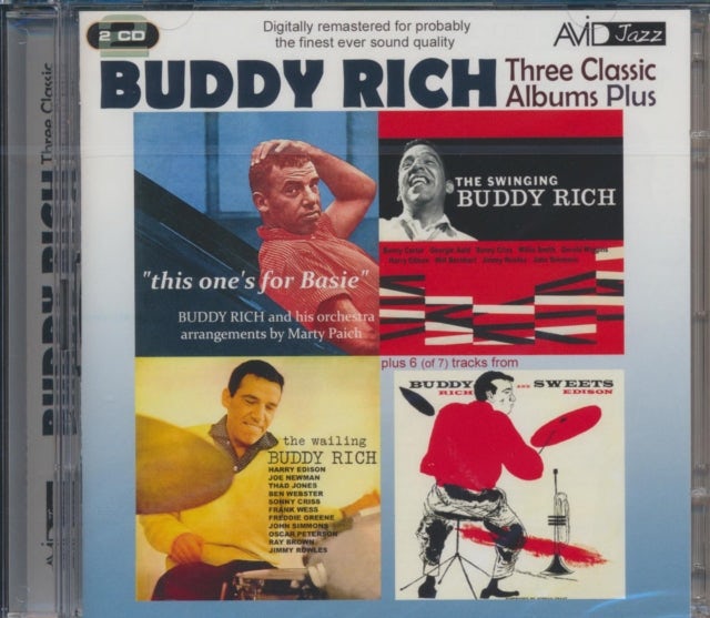 Buddy Rich CD - Three Classic Albums Plus (The Wailing Buddy Rich / The ...