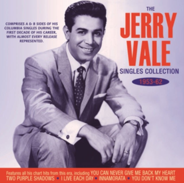 Jerry Vale CD - The Jerry Vale Singles Collection 1953-62