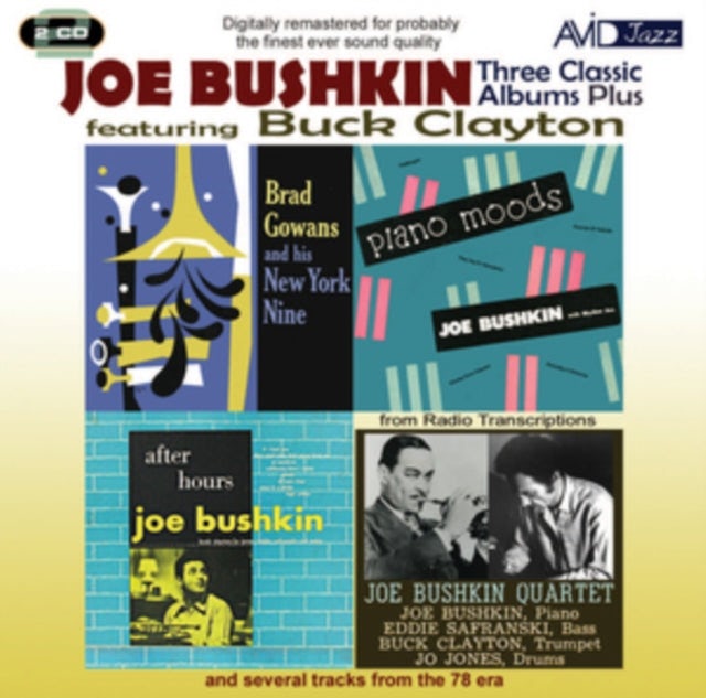 Joe Bushkin & Buck Clayton CD - Three Classic Albums Plus
