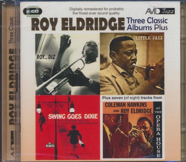 Roy Eldridge CD - Three Classic Albums Plus (Roy And Diz / Little Jazz ...