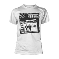 Blitz T Shirt - Pure Brick Wall (White)