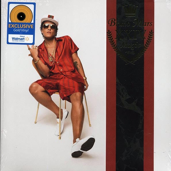 Bruno Mars LP - XXIVK Magic (incl. mp3) (gold vinyl)