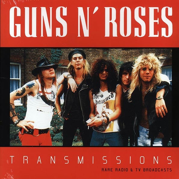 Guns N' Roses LP - Transmissions: Rare Radio & TV Broadcasts (ltd. 500 ...