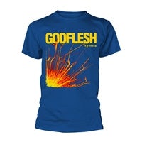 Godflesh T Shirt - Hymns - Blue